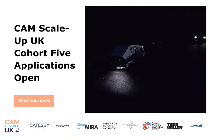 CAM Scale-Up UK Cohort 5 Expressions of Interest Open - CAM Testbed UK